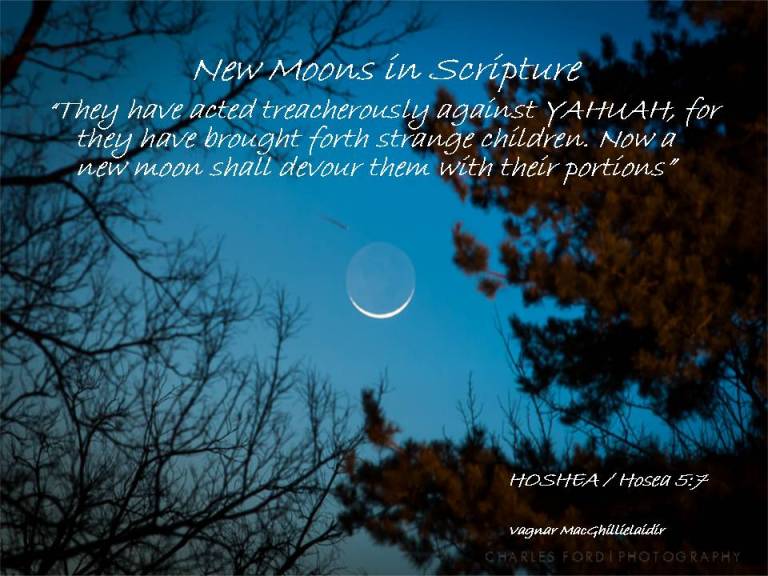 New Moon day in scripture – The Calendar of Scripture